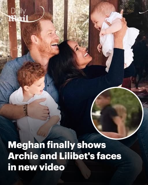Meghan finally shows Archie and Lilibet's faces...SEE MORE - ROYAL NEWS