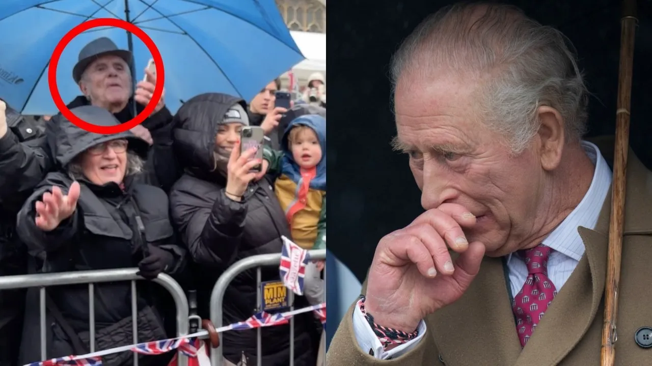 Angry heckler confronts King Charles about Andrew and Epstein - ROYAL NEWS